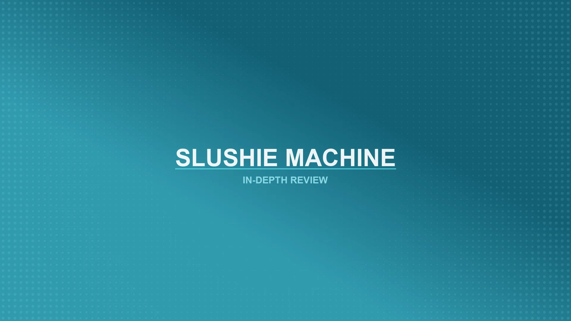 Ninja SLUSHi Max XXL 150 oz Slushie Machine Review | The Top Zone
