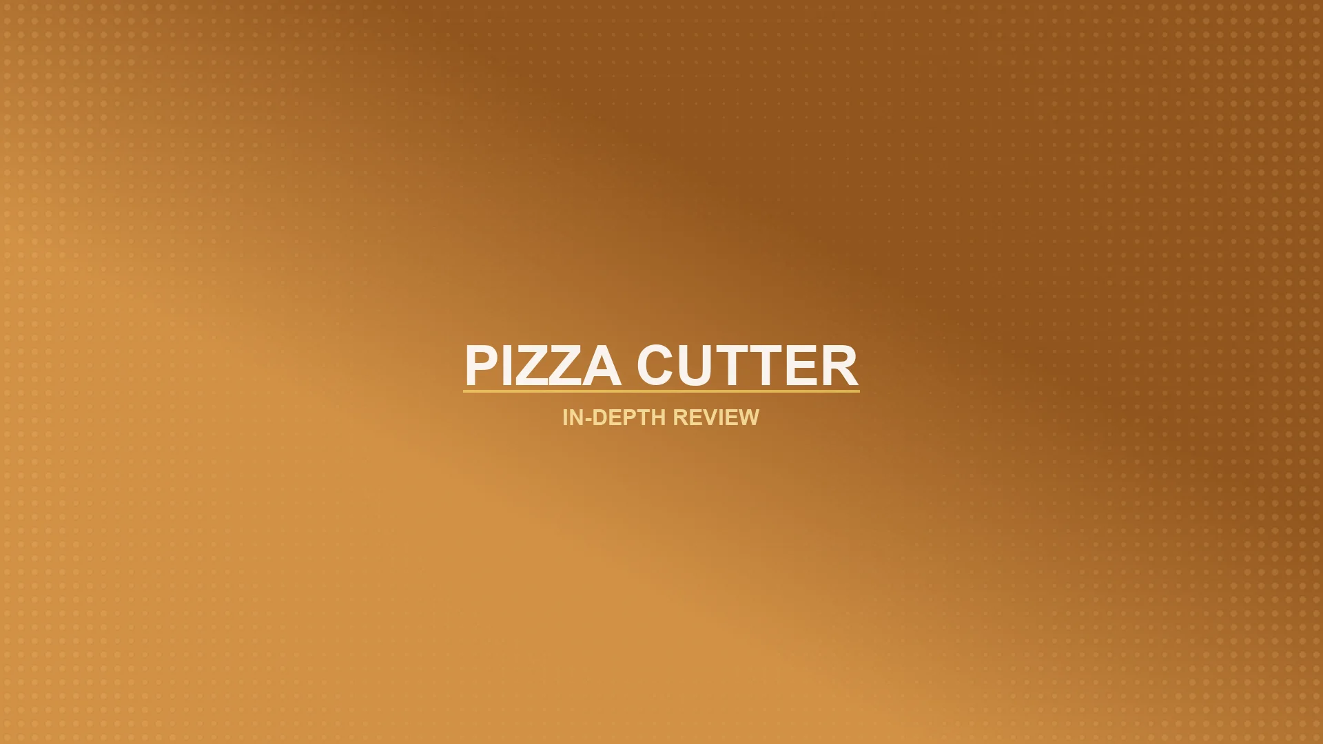 TIVOLI Pizza Cutter Axe Ulu 9" Pizza Cutter Review | The Top Zone